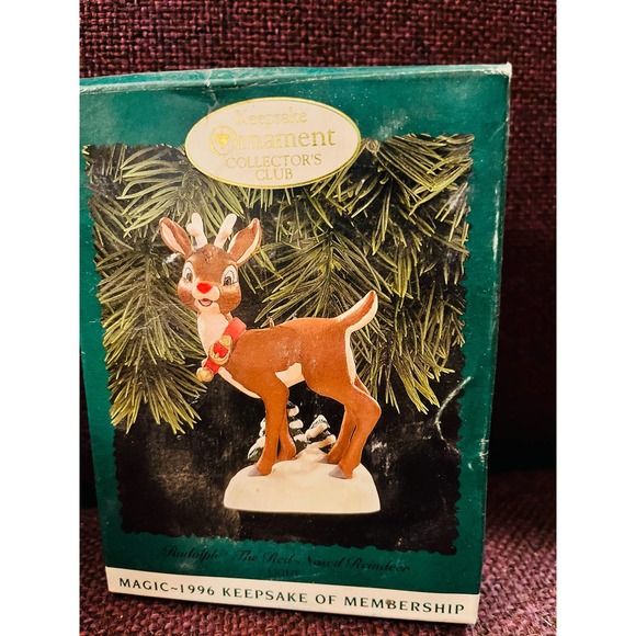 Hallmark | Holiday | Hallmark Keepsakeornament Collectors Club Rudolph ...